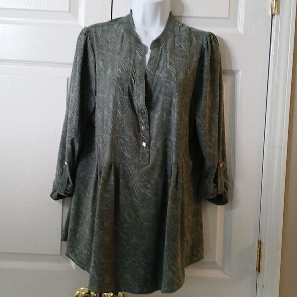 new directions | Tops | New Directions Curvy Green Olive Color 34th ...
